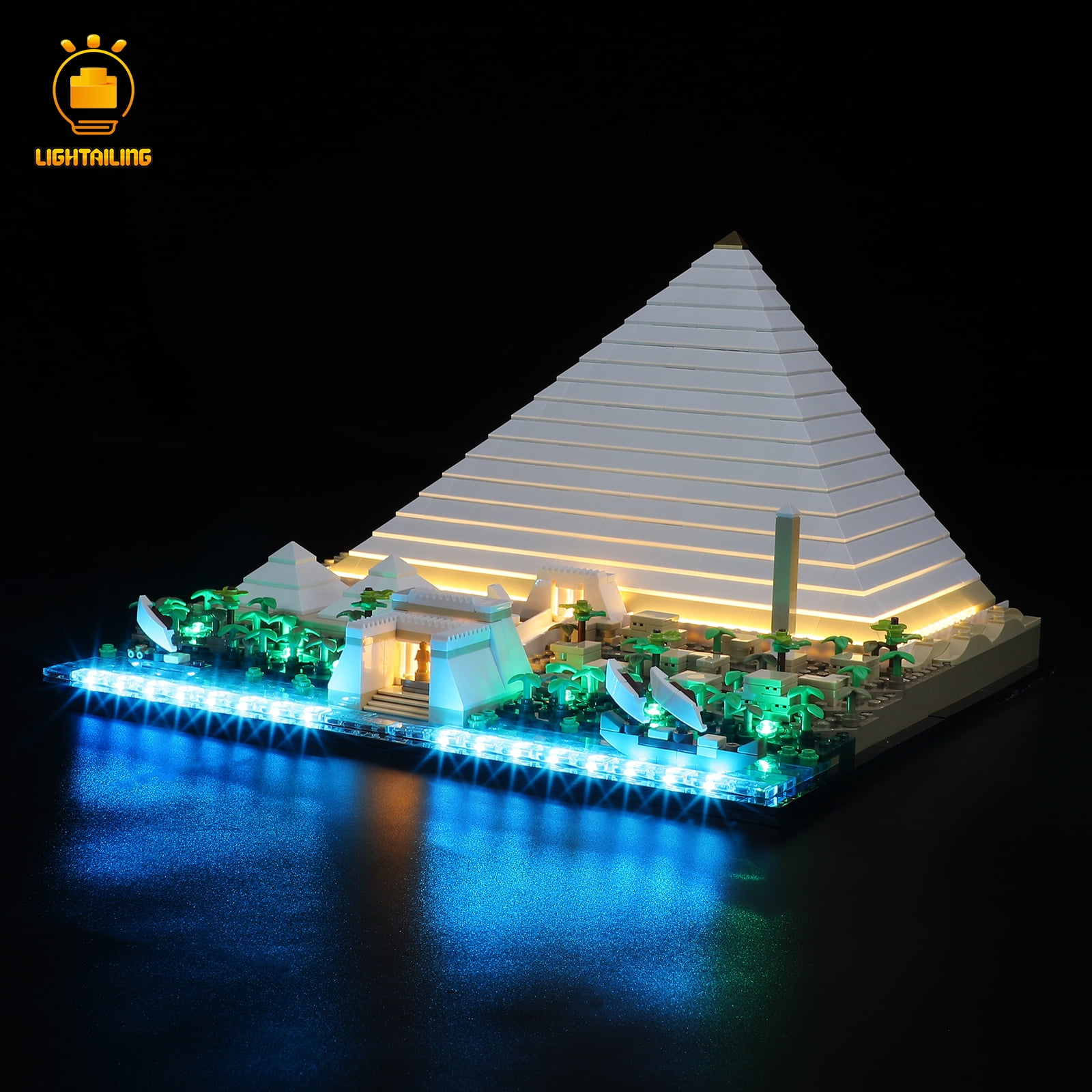 LIGHTAILING Led Light Kit for Legos 21058 Architecture Great Pyramid of ...