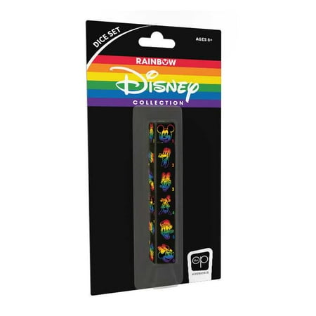 Disney Rainbow Dice Set Set Of 6 Disney Custom D6 Dice | Walmart Canada