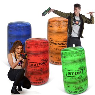 NERF Proshot 50" Inflatable Football Target Set - Walmart.com