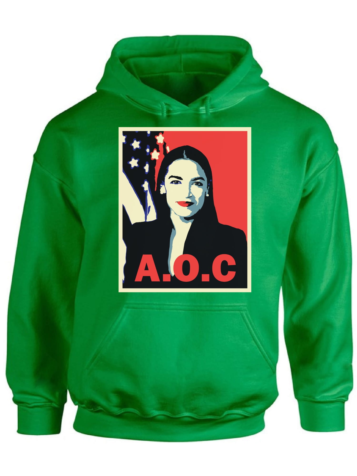 Awkward Styles AOC Hooded Sweater Ocasio Sweatshirt Alexandria Ocasio ...
