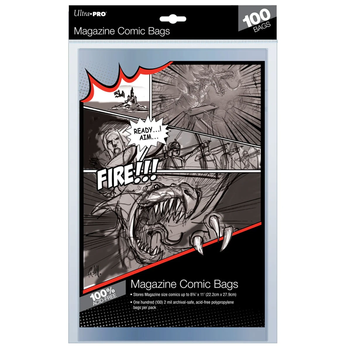 Click here for Ultra Pro Magazine Size Comic Bags (100ct) prices