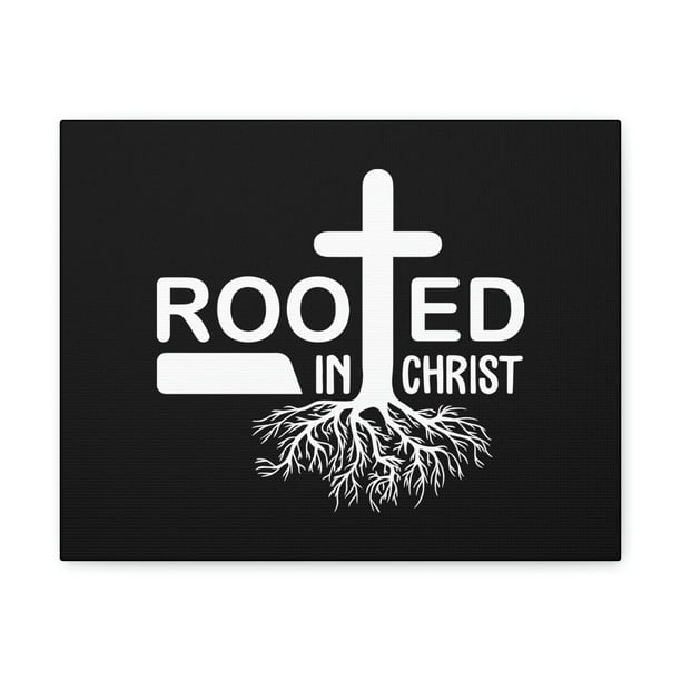 Scripture Walls Rooted In Christ Ephesians 3:17 Tree Roots Christian ...