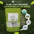 BIOKOMA Lemon Balm Dried LeavesTea, Herbal Tea, 30 Bags, No Additives ...