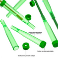 100Pack Floral Water Tubes for Flowers Long Flower Water Tubes for ...