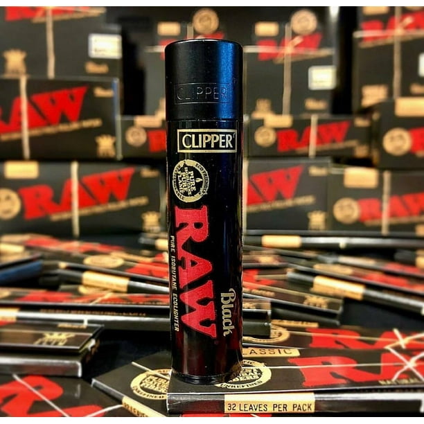 Clipper RAW Black Refillable Lighters Lot of 1 - Walmart.com