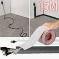 Cable Protector Self-Adhesive PVC Wire Protection Strip Insulation Cord ...