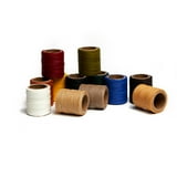 Maine Thread, Braided Waxed Cord, 70 yard spool, Burnt Orange - Walmart.com