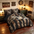 Manfei Camo US Flag Full Size Bedding Sets, Hunting Mallard Duck Full ...