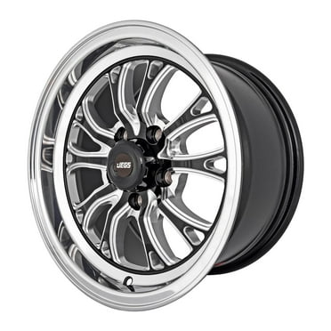 JEGS 681360 Resto-Rod Wheel Size: 18 x 8 Bolt Pattern: 5 x 5.00 Back ...