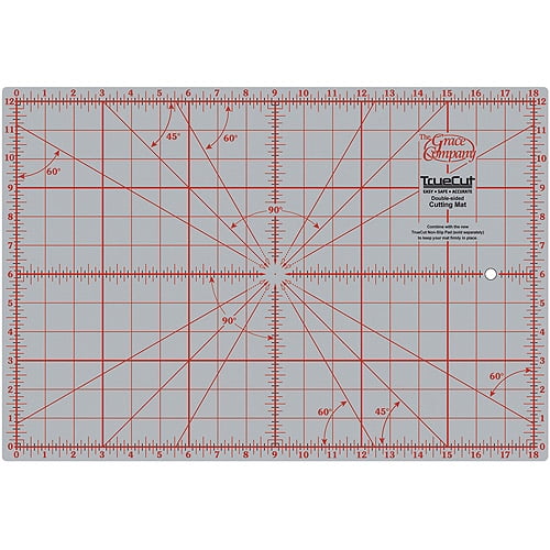 TrueCut Cutting Mat - 12" x 18" Double-Sided Cutting Mat - Durable 5 ...