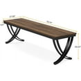 Finmind Rectangular Dining Table for 6-8, 78“ Long 29.53“ Height Large ...