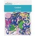 Way to Celebrate Multicolor Jumbo Squiggles and Dots Birthday Foil ...