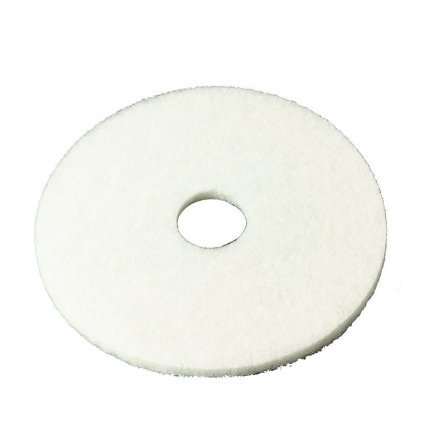Floor Pad 3M White Super Polish Pad 4100 para máquina de 17 pulgadas ...