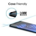 Amfilm Full Cover Tempered Glass Screen Protector, Samsung Galaxy S8 ...