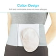 Adjustable Ostomy Hernia Belt (Hole 3.14") Unisex Stoma Support with ...