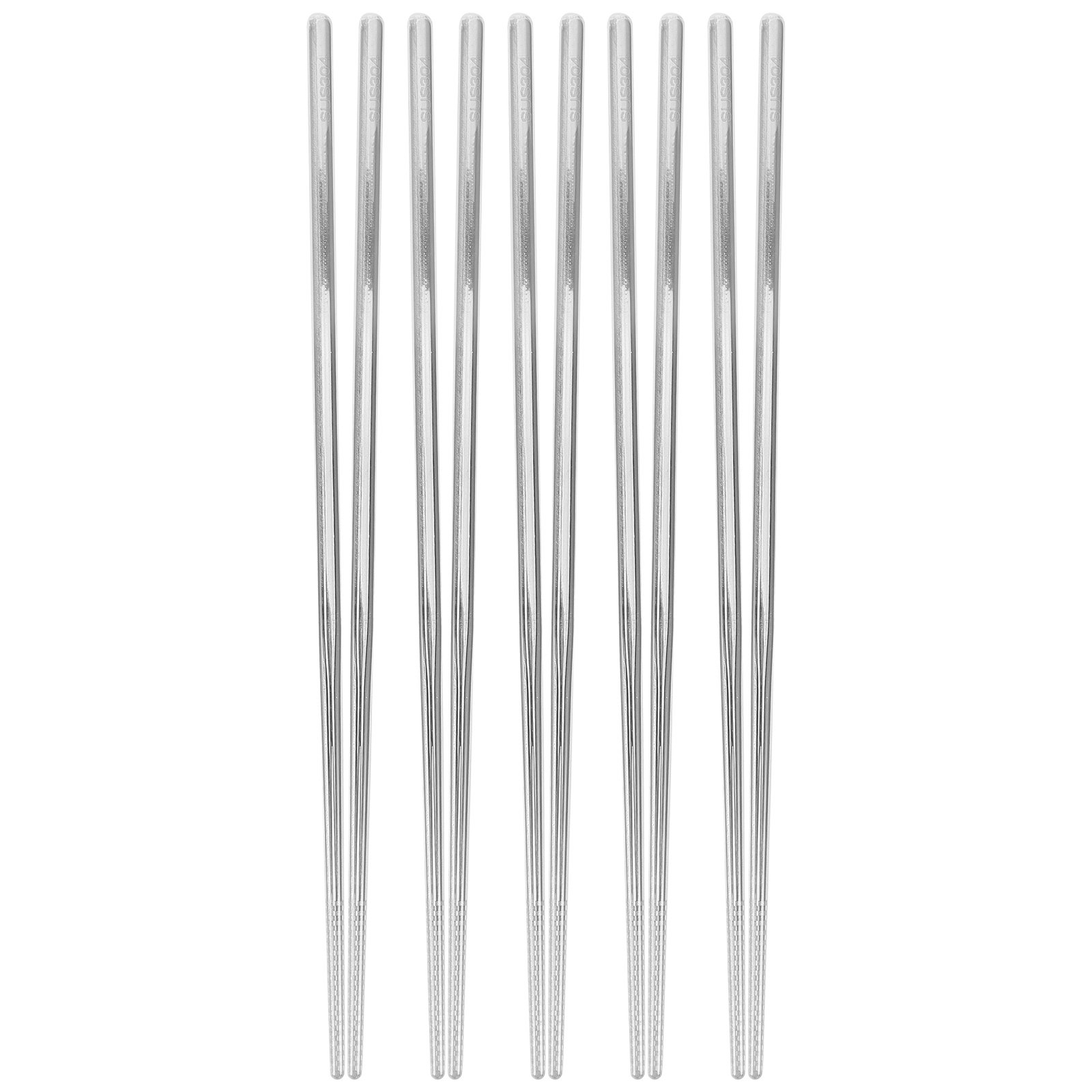 Click here for Kakowely Chopsticks Korean 5 Pairs Chopsticks Stai... prices