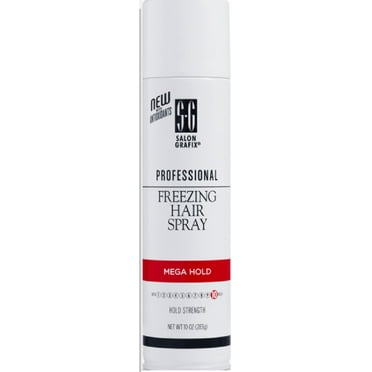 Salon Grafix Professional Hair Spray, Extra Super Hold Shaping, Fast ...