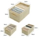 Cheers US Wardrobe Clothes Organizer for Jeans, Upgraded Drawer ...