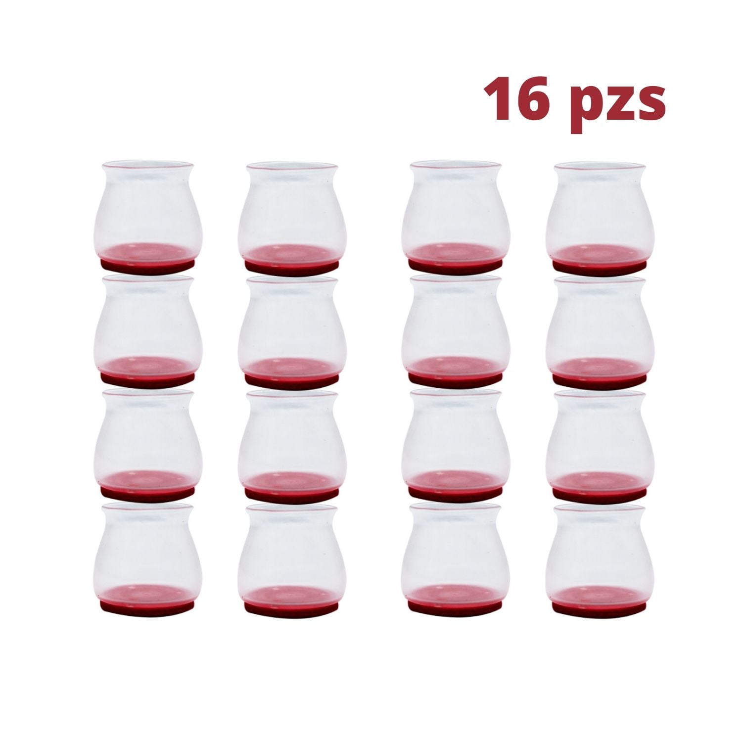 Pack 16 Fundas Para Patas De Muebles TV Ofertas Ruby Sliders Ultra Flexibles | Walmart en línea
