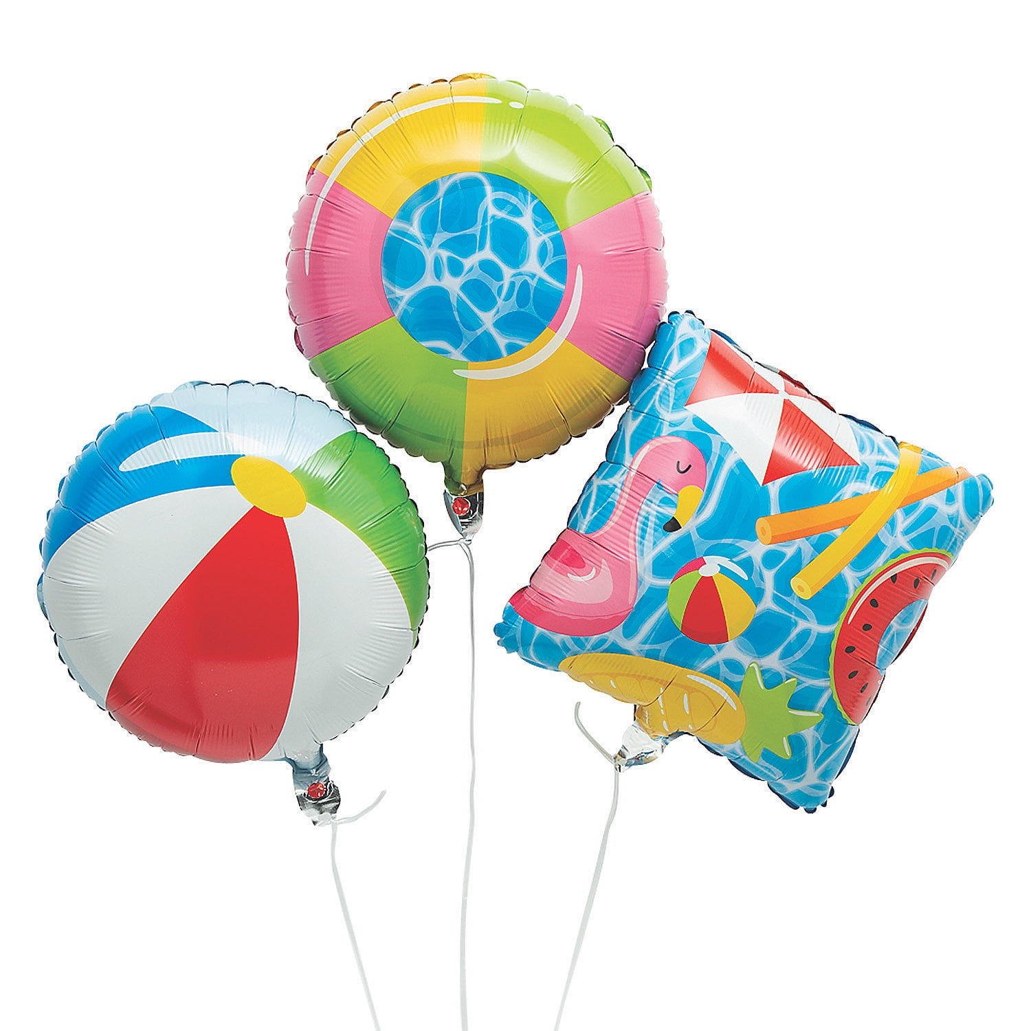 Pool Party Mylar Balloons - Walmart.com