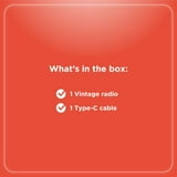 RadioShack, Vintage Radio, AM/FM/SW 3-Band, Bluetooth USB TF ports ...