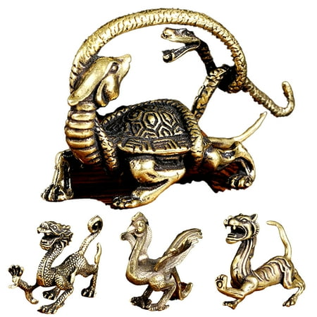 Zeus Chinese Four God Beast Green Dragon White Tiger Vermilion Bird ...