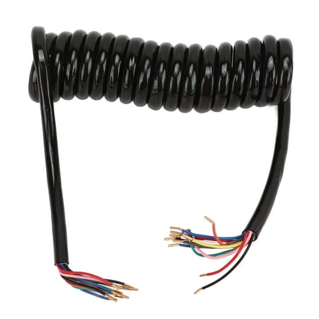 Electric Coiled Cable, Stable Performance Sturdy 20AWG Insulated Sheath ...