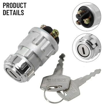 Indak Switches Boat Ignition Switch | 3-Position 3 Spade w/ Keys ...