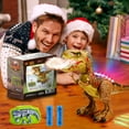 JoyStone T-Rex Robotic Dinosaur Toy, LED, Realistic Roaring, Walking ...