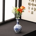 Blue and White Porcelain Small Vase, a Decorative Item for Dining ...