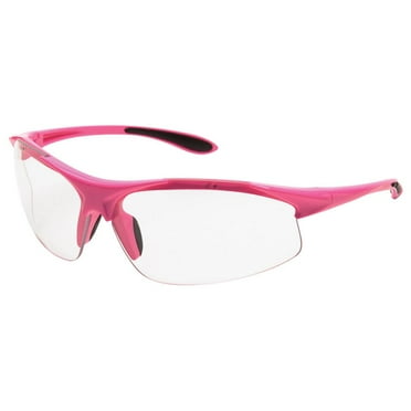 Safety Girl Navigator Safety Glasses - Pink Clear - 3PK Eye Protection ...