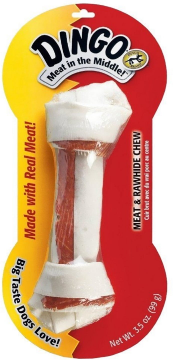 Dingo Brand Dingo Chewbone White Large 1 Each (Pack of 2) - Walmart.com