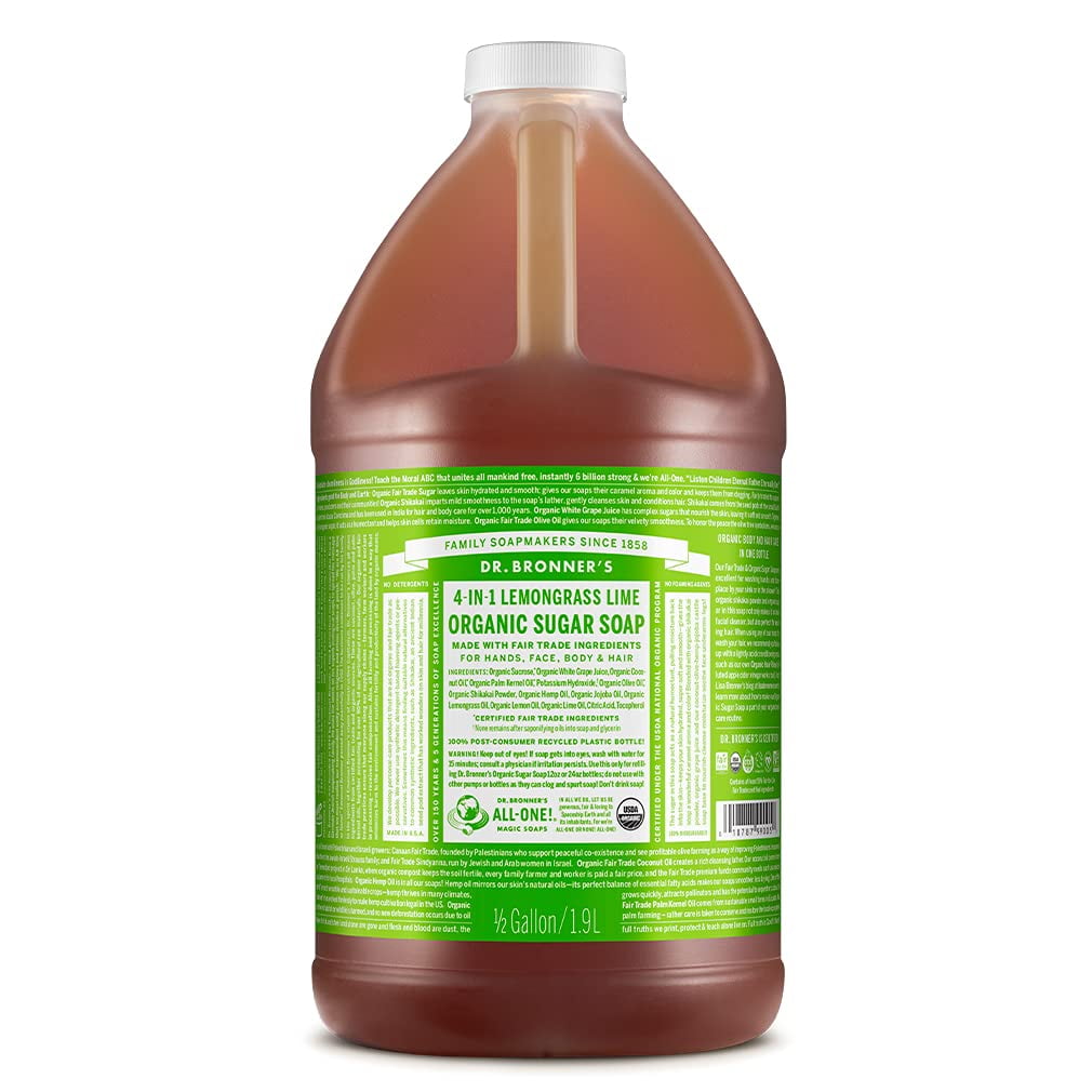 Click here for Dr. Bronners - Organic Sugar Soap (Lemongrass  64... prices