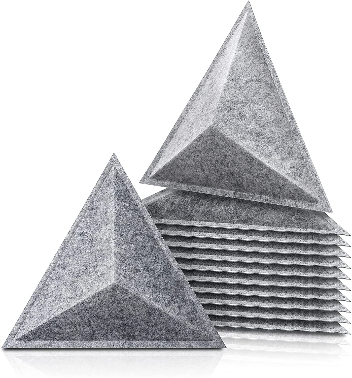 Sonic Acoustics Triangle Acoustic Absorption Panel, 12 X 12 X 0.4 ...