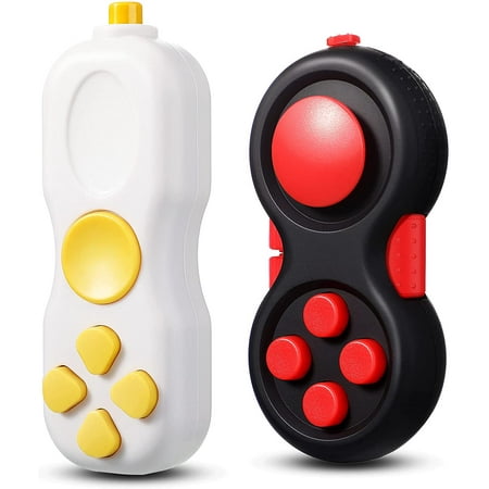 2 Pieces Fidget Controller Pad Anxiety Fidget Pad Toy Fidget Pad ...