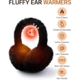 JamY Home EarMuffs for Women Winter Faux Fur Warm Earmuffs Cute ...