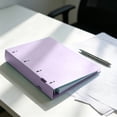 A4 Plastic Document Folder 4 Hole D Type Loose Leaf Binder with 11 Hole ...