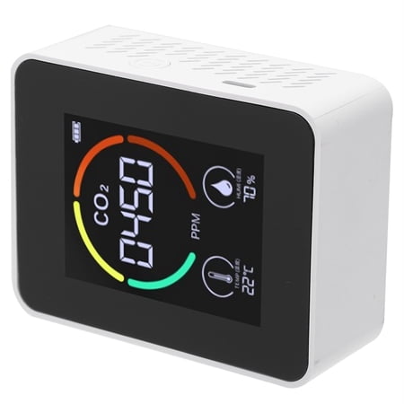 CO2 Gas Concentration Meter, Large Screen Accurate Clear Simple ...