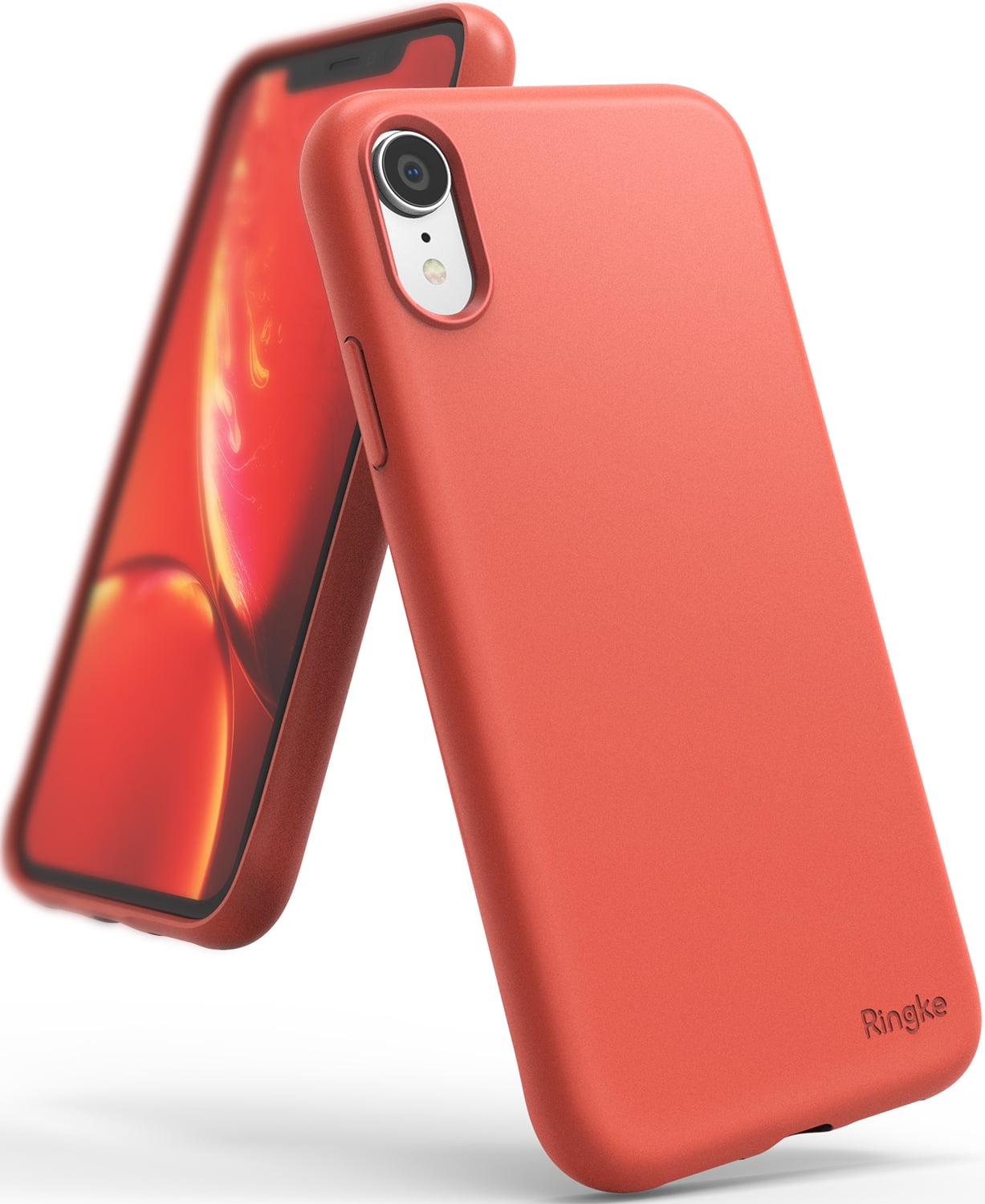 iPhone XR Case, iPhone XR Cover, Ringke [Air-S] - Coral - Walmart.com ...