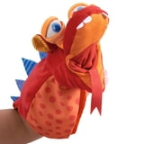 HABA Soft Plush Toy: Eat-It-Up Hand Puppet Monster with Feed Belly Bag ...