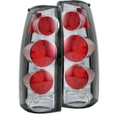 ANZO USA 211155 88-98 CHEVROLET FULL SIZE 3D STYLE/SMOKE TAIL LIGHTS ...