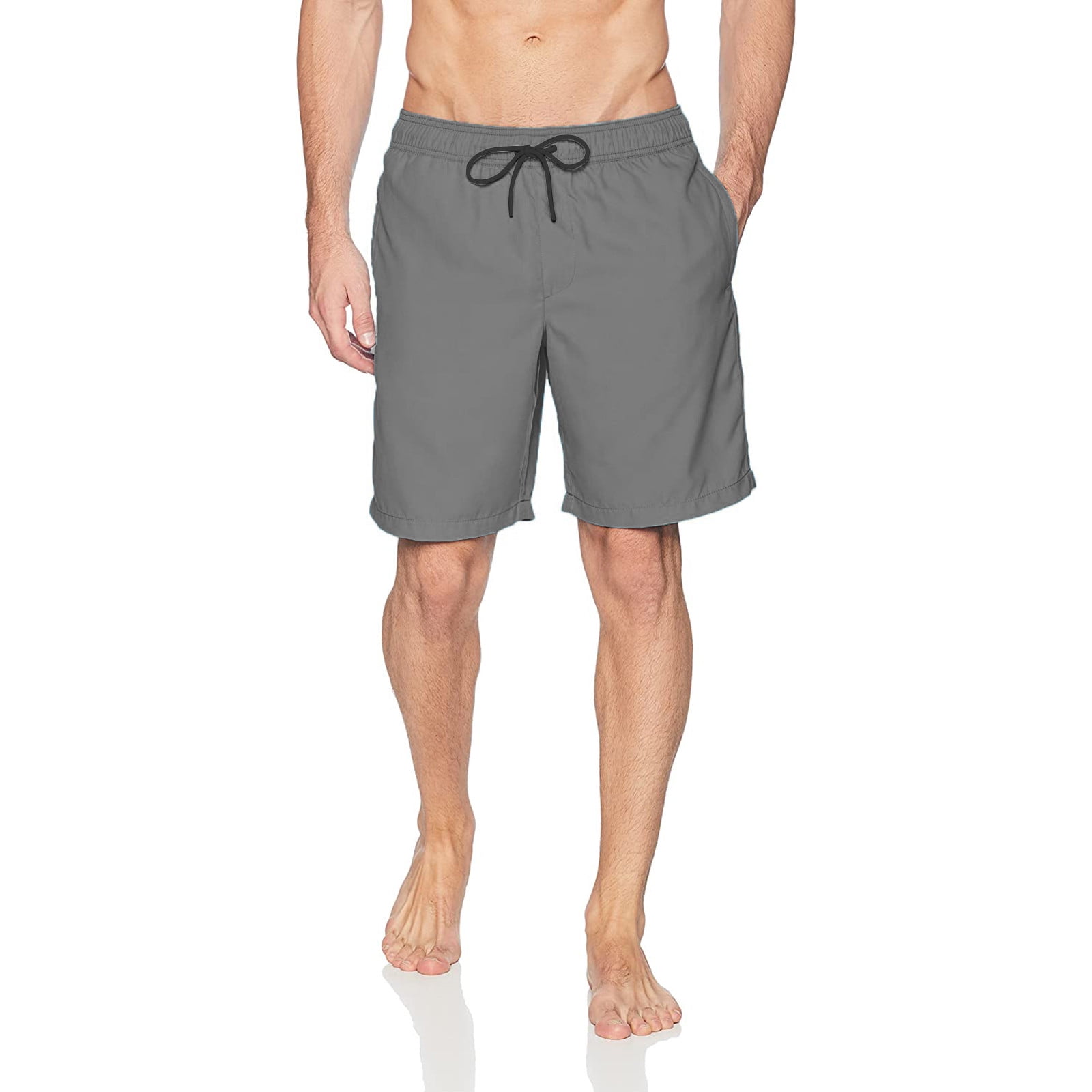 Aayomet Mens Swimming Trunks Sports Net Beach Shorts Dry Quick With ...