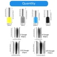 440pcs Ferrule Crimping Tool Wire Ferrule Kits Terminal Connector ...
