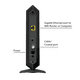 NETGEAR 24x8 Cable Modem, DOCSIS 3.0 | Certified for XFINITY by Comcast ...