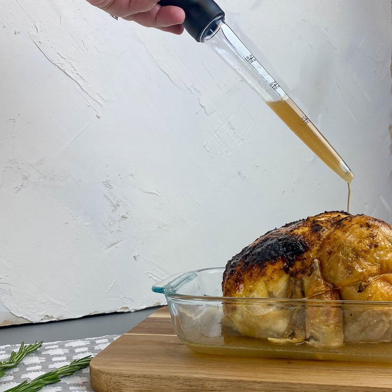 Large Cooking Baster 11.6 Inch Large Turkey Baster With Cleaning Brush ...