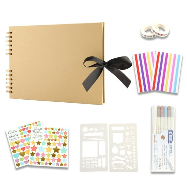 DIY Scrapbook Photo Album Craft Paper Photo Album for Wedding ...
