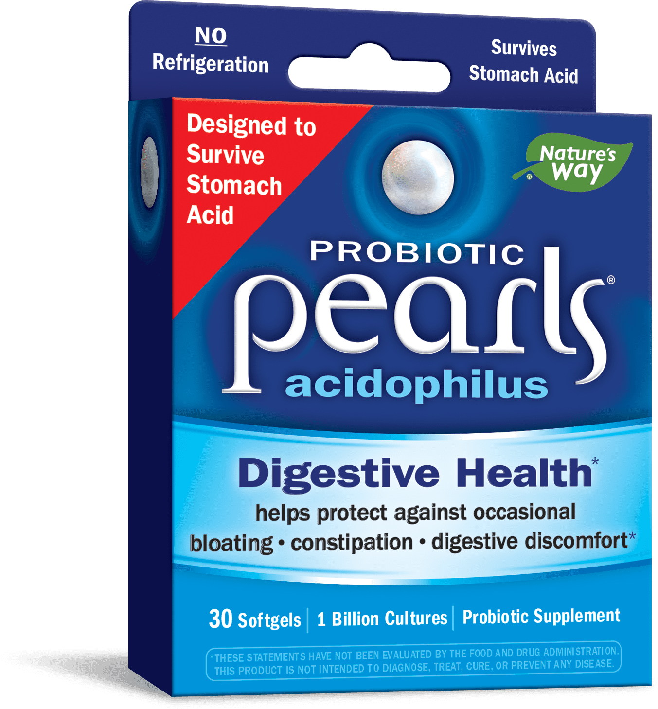 Nature's Way Pearls, Acidophilus Probiotic Softgels, 30 ct - Walmart ...