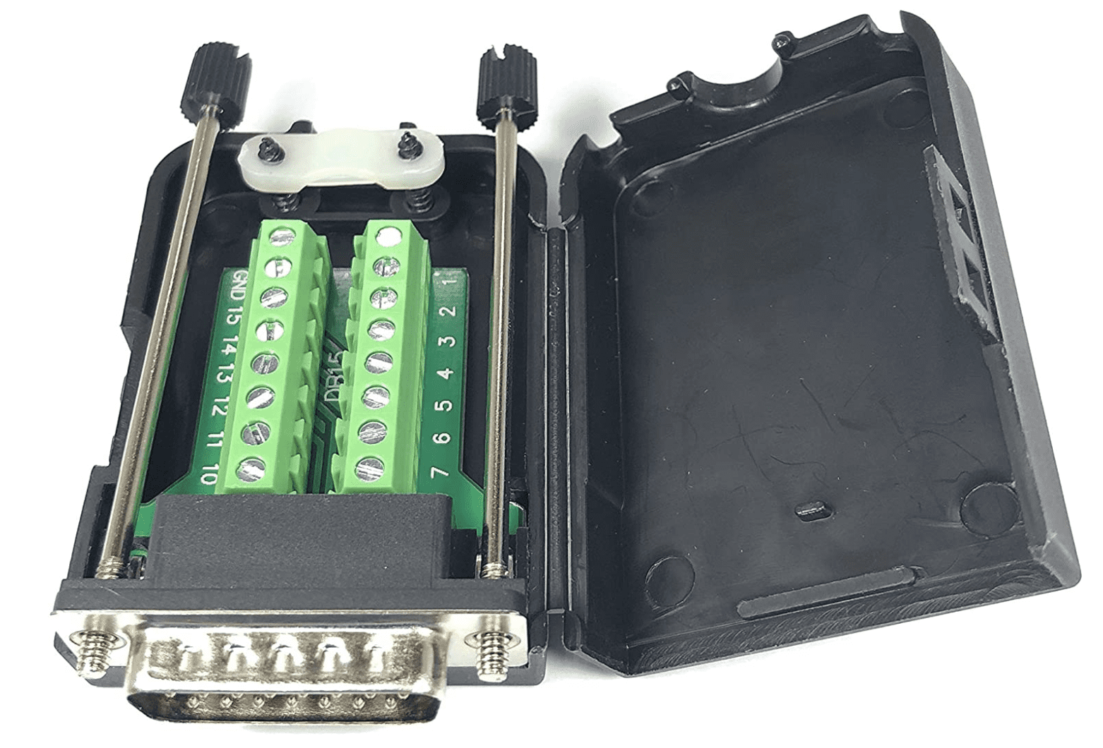 CompuCablePlusUSA.com Best DB15 Male Solderless Breakout Terminal Block ...