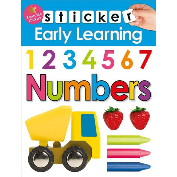 Sticker Early Learning: Numbers - Walmart.com