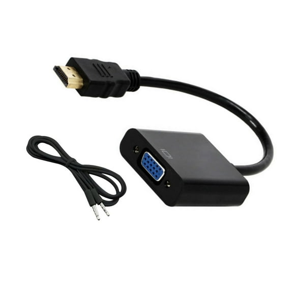 HD to VGA Cable Converter 1080P to VGA Cable Laptop Transmitter Adapter ...